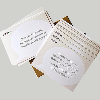 Tarjetas de conversación Belbin